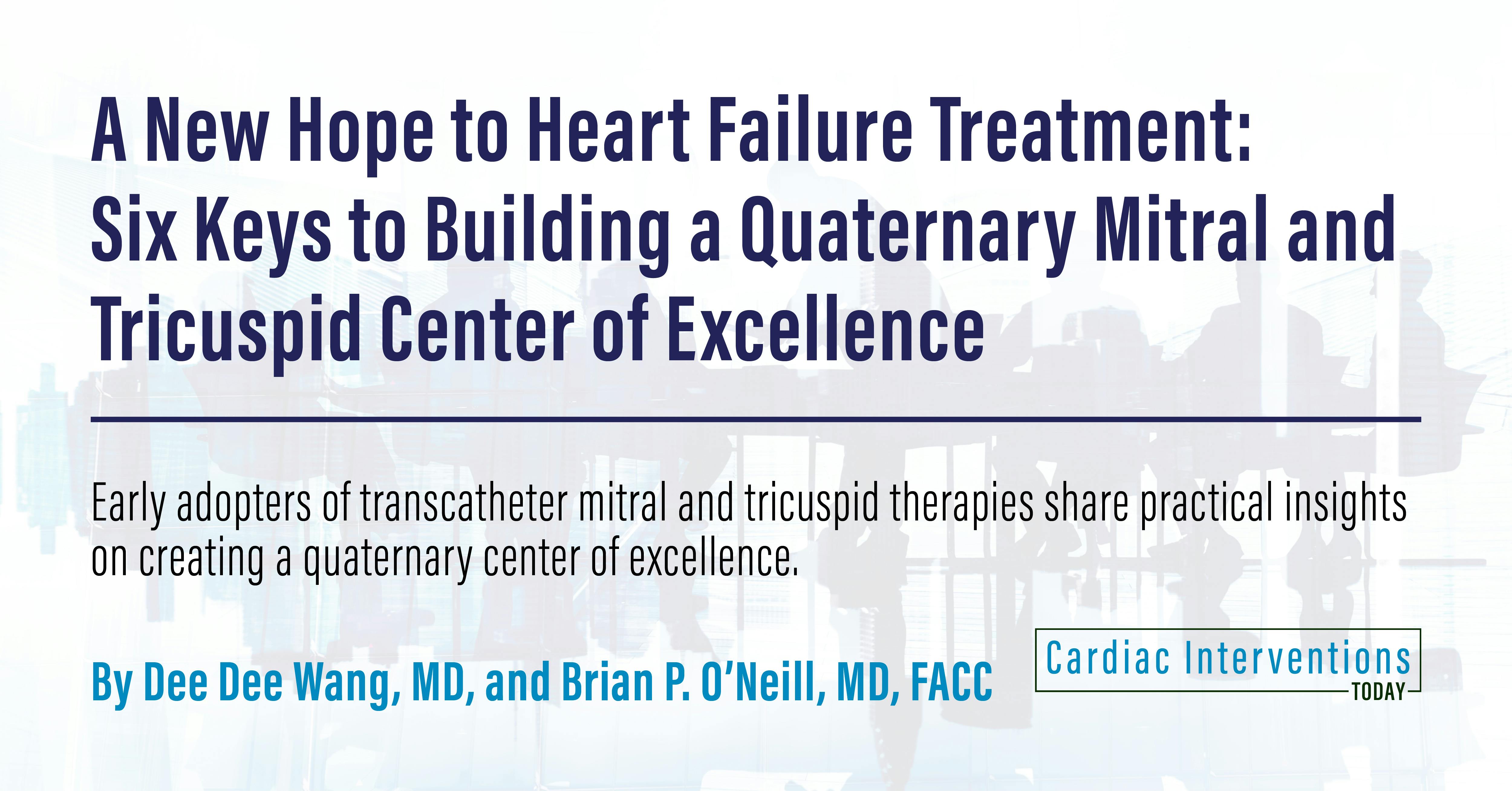 A New Hope to Heart Failure Treatment: Six Keys to Building a ...